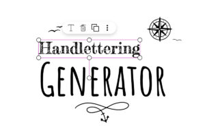 Handlettering Generator: Gestalte atemberaubende Schriftzüge - MADAME DRAW